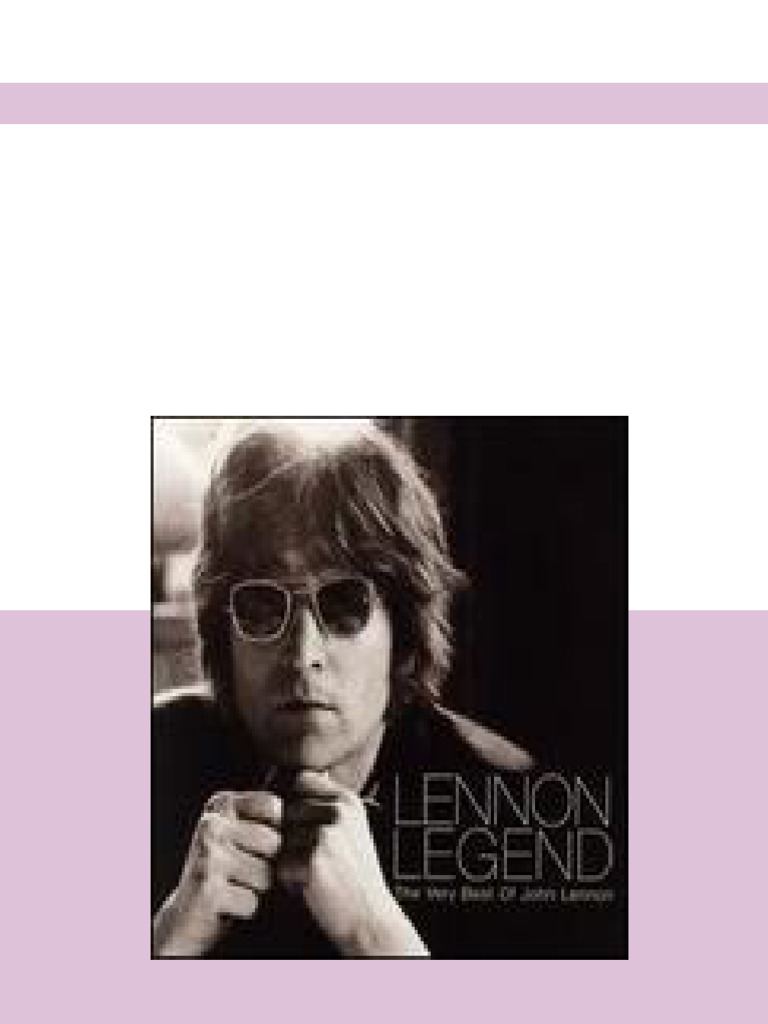 Lennon Legend The Very Best of John Lennon | PDF | Semantics | Linguistics