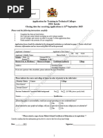 2025 Technical College Application Guide | PDF