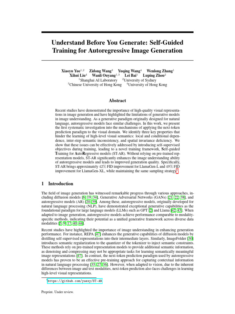 Understand Before You Generate - Self-Guided | PDF | Learning ...