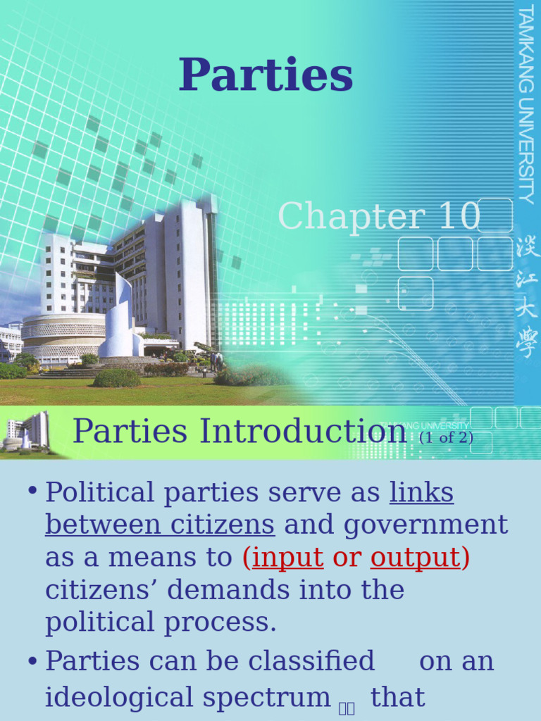 Understanding Political Party Systems | PDF | Political Parties ...