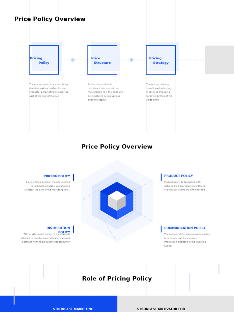 Comprehensive Pricing Policy Guide | PDF | Pricing | Marketing