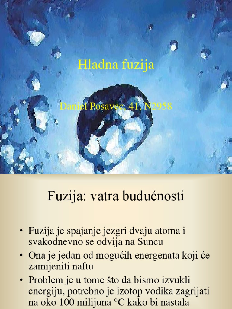 10 Hladna Fuzija | PDF