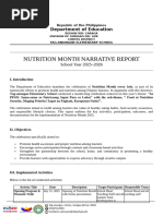 Nutrition Month Poster, Program and Certs | PDF