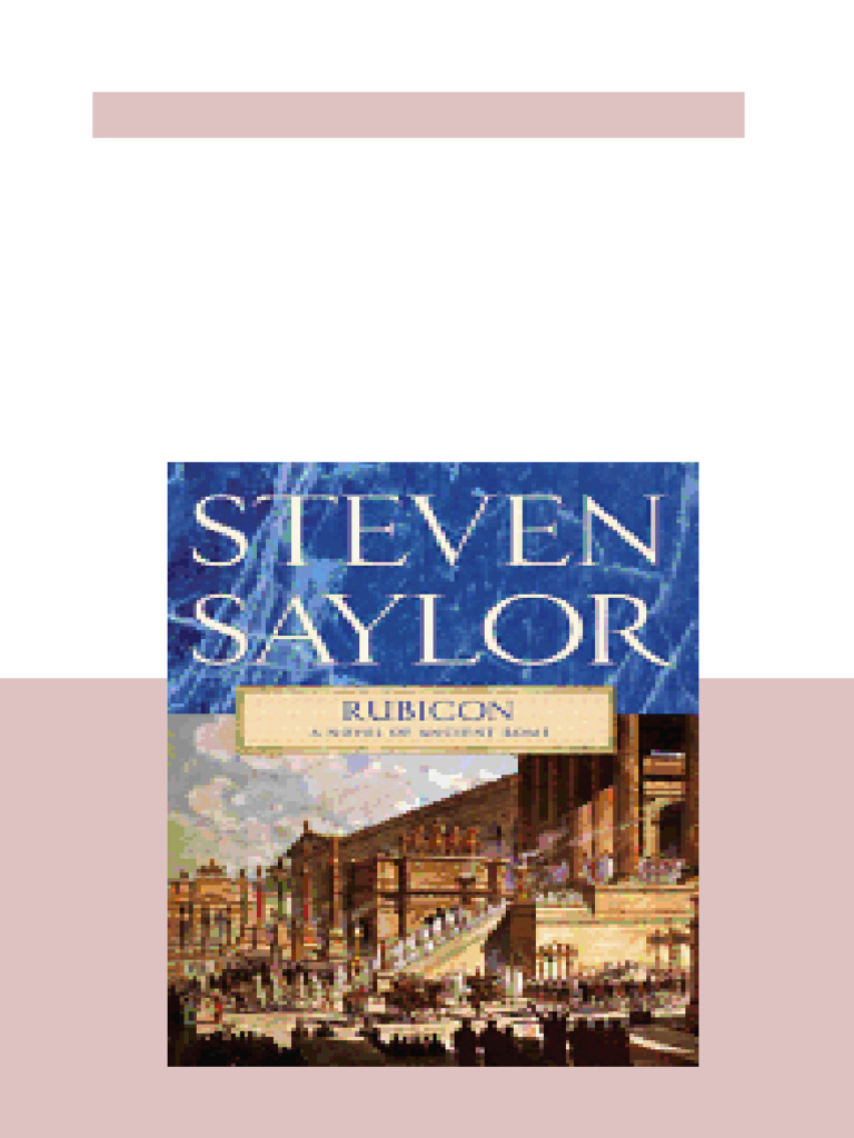 Rubicon A Novel of Ancient Rome | PDF