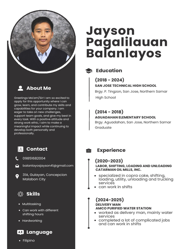 Jayson Resume | PDF
