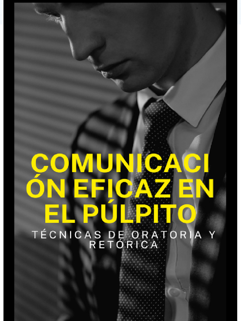 Comunicación Eficaz en El Púlpito | PDF | Sermón | Hablar en público