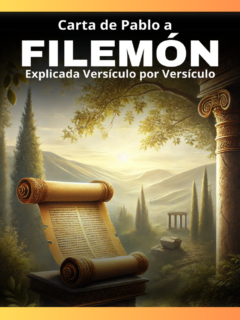 Carta+de+Pablo+a+Filemón+ +Explicada+Versículo+Por+Versículo | PDF ...