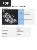 5mm LED Datasheet PDF | PDF | Light Emitting Diode | Electrical Equipment