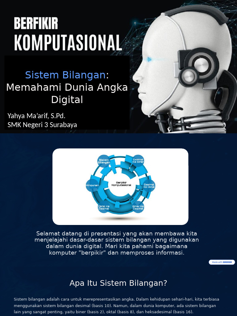 Sistem Bilangan Memahami Dunia Angka Digital | PDF