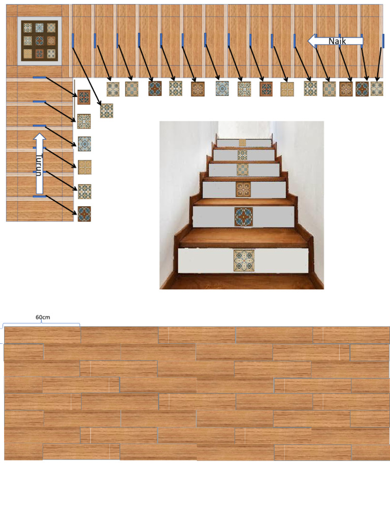 Design Lantai Tangga DLL New | PDF