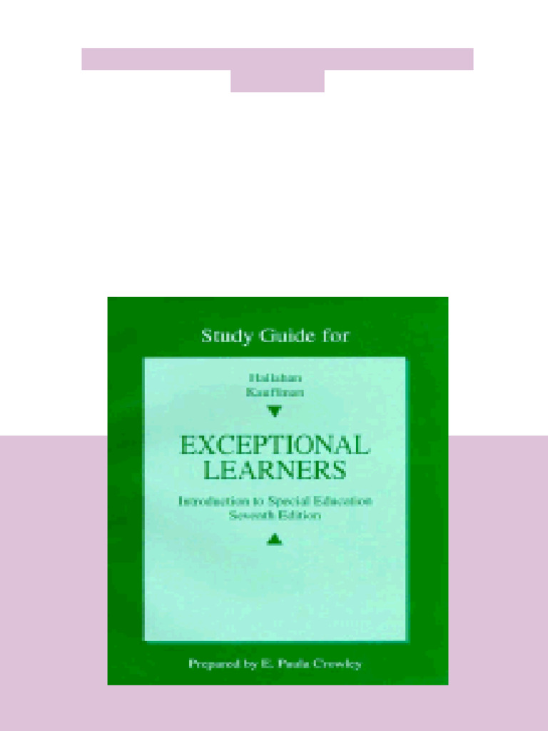 Exceptional Learners Introduction To Special Education | PDF