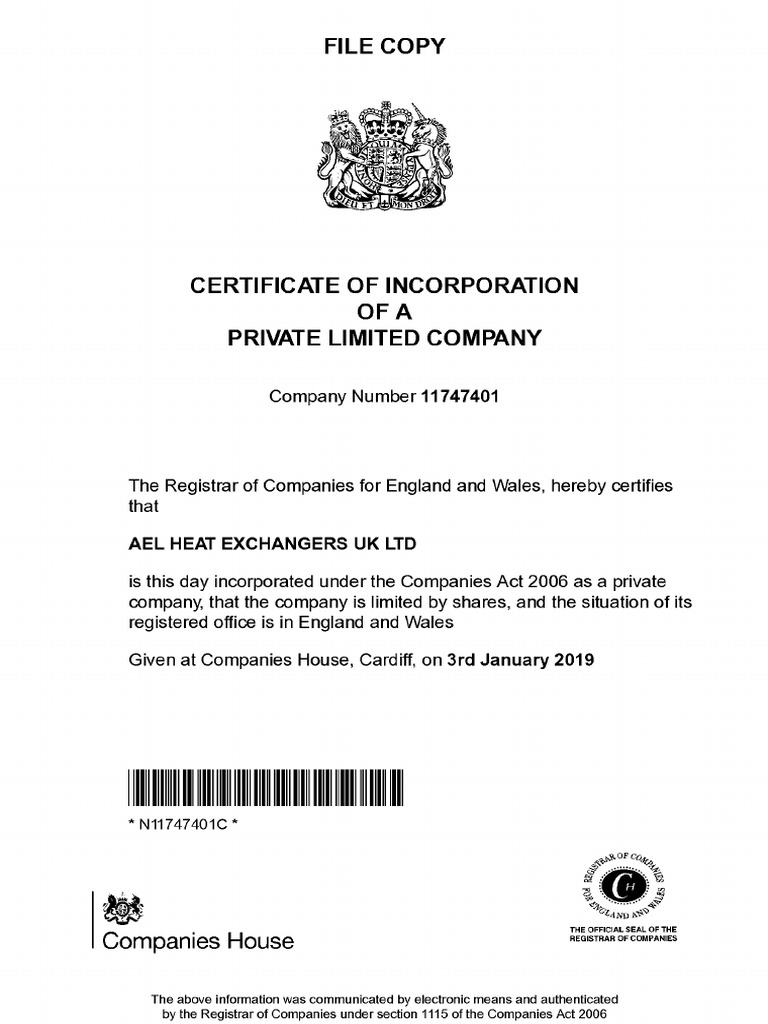 Ael Heat Exchangers Uk LTD | PDF