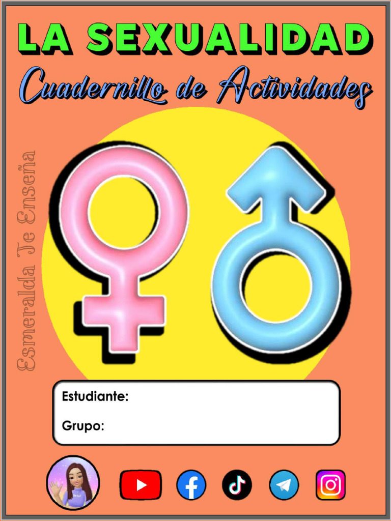 ️?LA SEXUALIDAD - CUADERNILLO DE ACTIVIDADES ⭐ ESMERALDA TE ENSEÑA? ️ | PDF | Menstruación ...