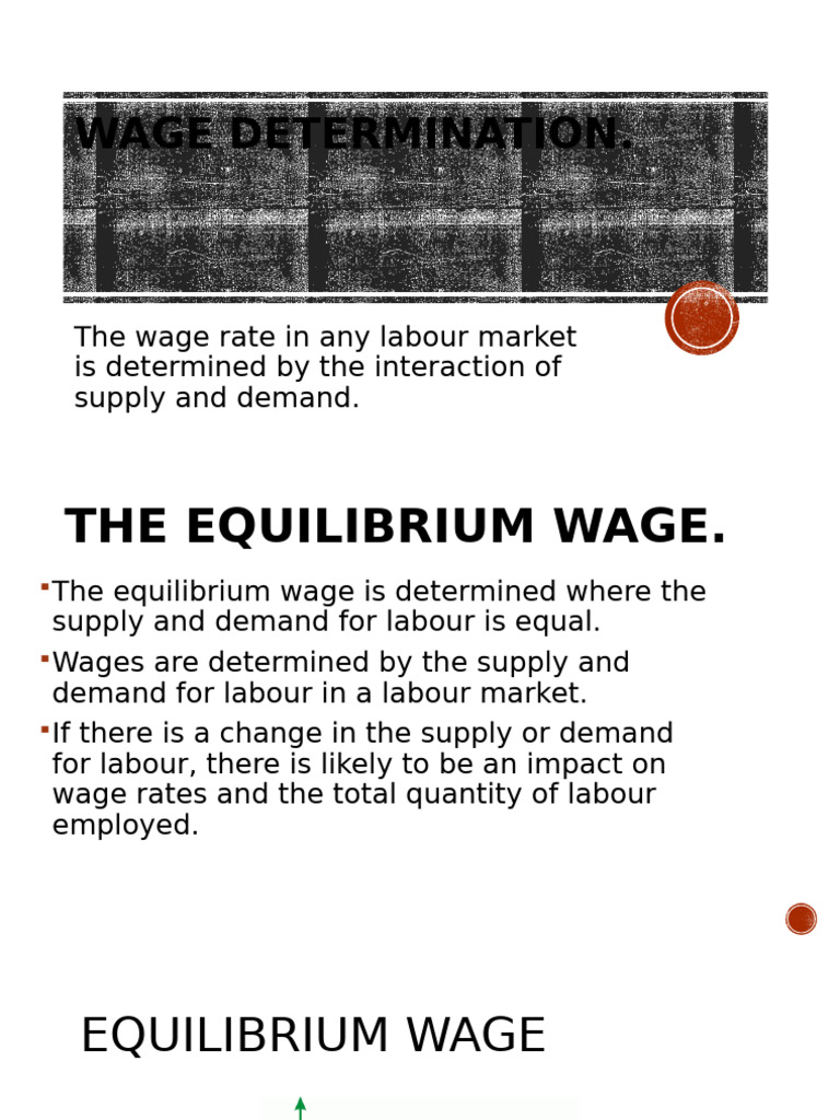 Understanding Wage Determination Factors | PDF | Labour Economics ...