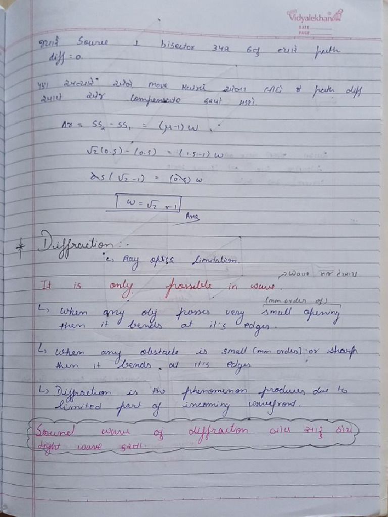 Diffraction And Polarization Pdf