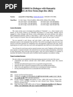 UGFH 1000B Course Outline 2022-23 | PDF | Learning | Textbook