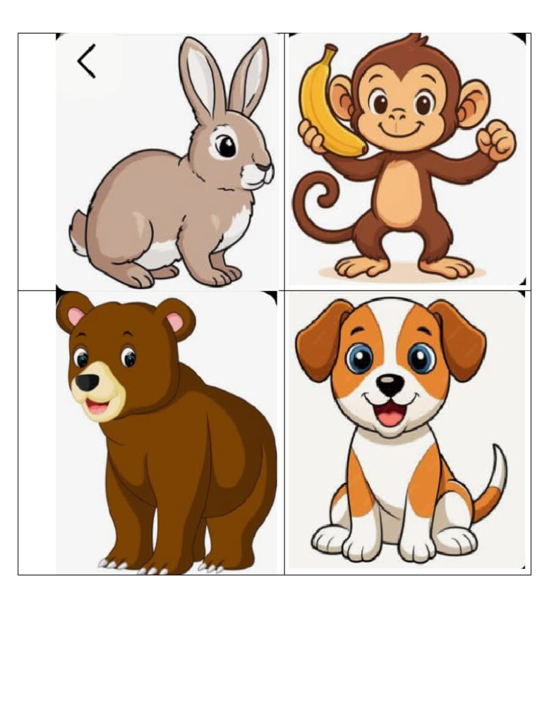 Cartoon Animals 2 | PDF