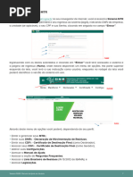 SIGOR Módulo MTR Guia Rápido | PDF | Desperdício | Fazer login