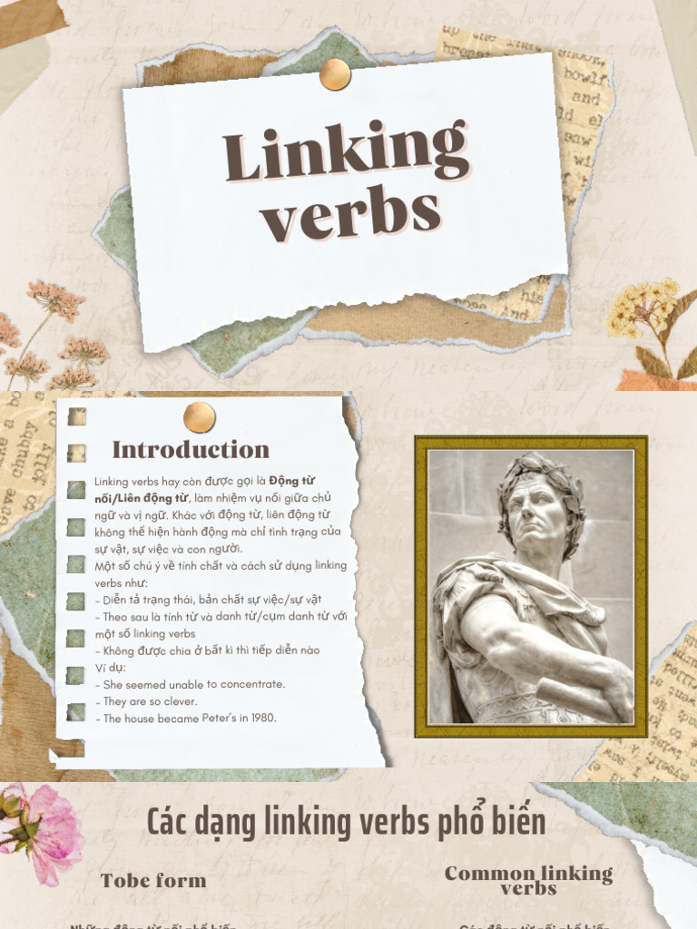 Linking Verbs | PDF