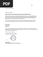 Police Verification Letter Format for Job | PDF