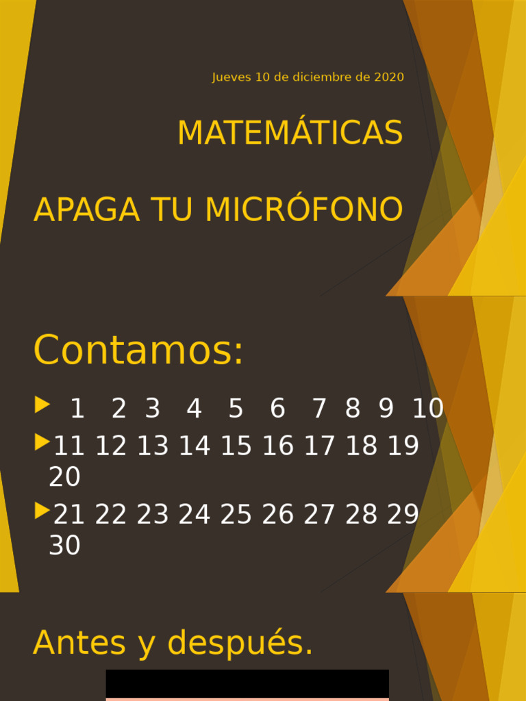 Contando y Comparando Números | PDF