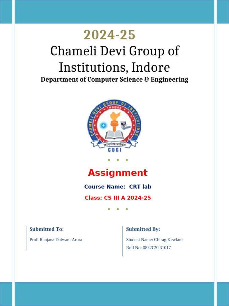 CRT Lab Assignment: Inverted Indexes | PDF