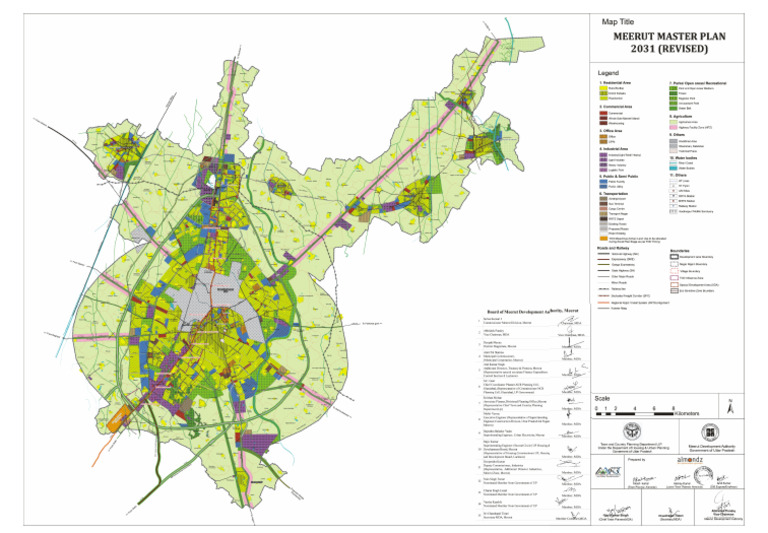 Meerut Master Plan 2031-2 | PDF