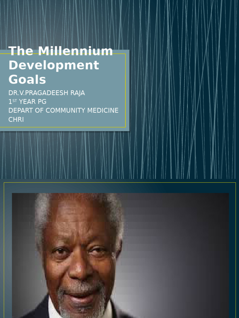 Overview of Millennium Development Goals | PDF | Child Mortality | Malaria