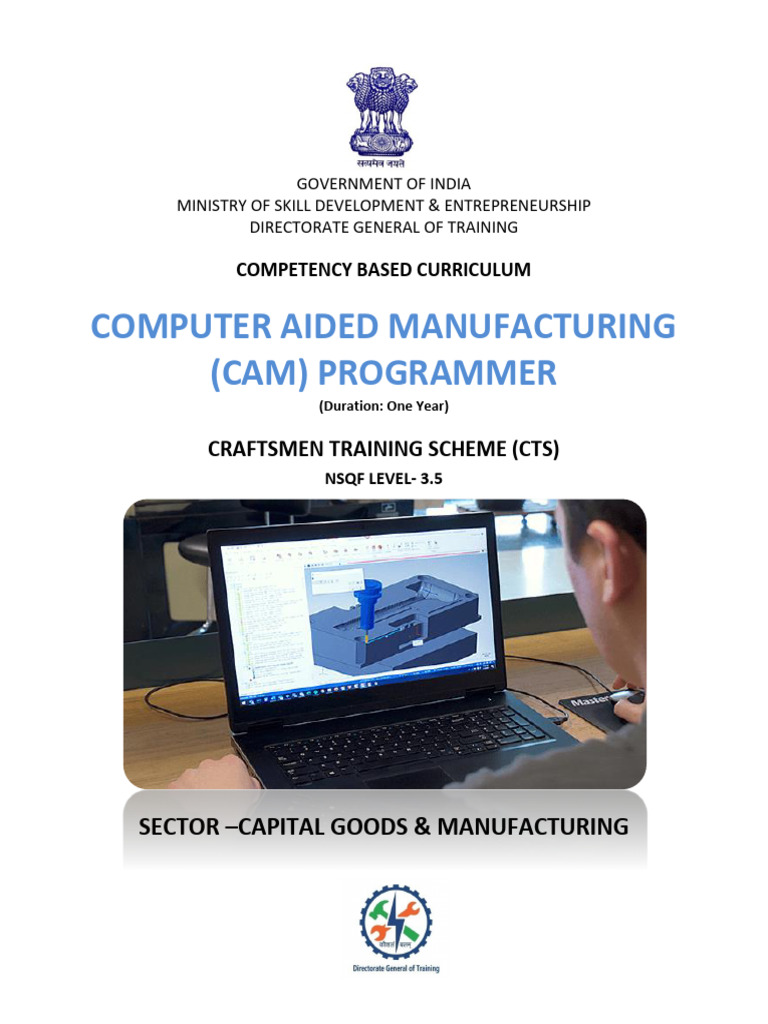 CAM Programmer - CTS1.0 - NSQF-3.5-pages-1 | PDF | Vocational Education ...