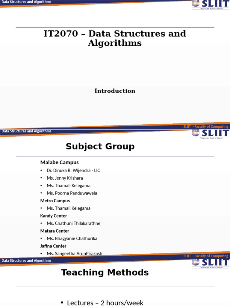 2025 S1 IT2070 Lecture 01 Stacks | PDF | Computer Programming ...