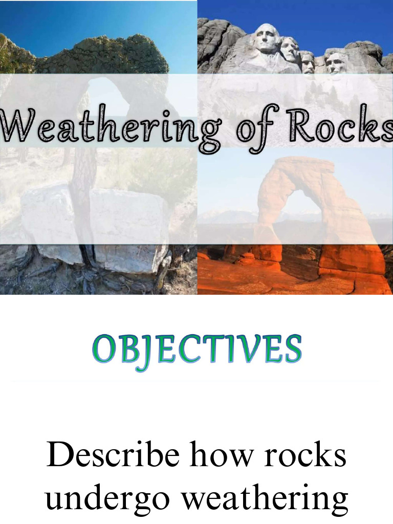 Weathering of Rocks | PDF