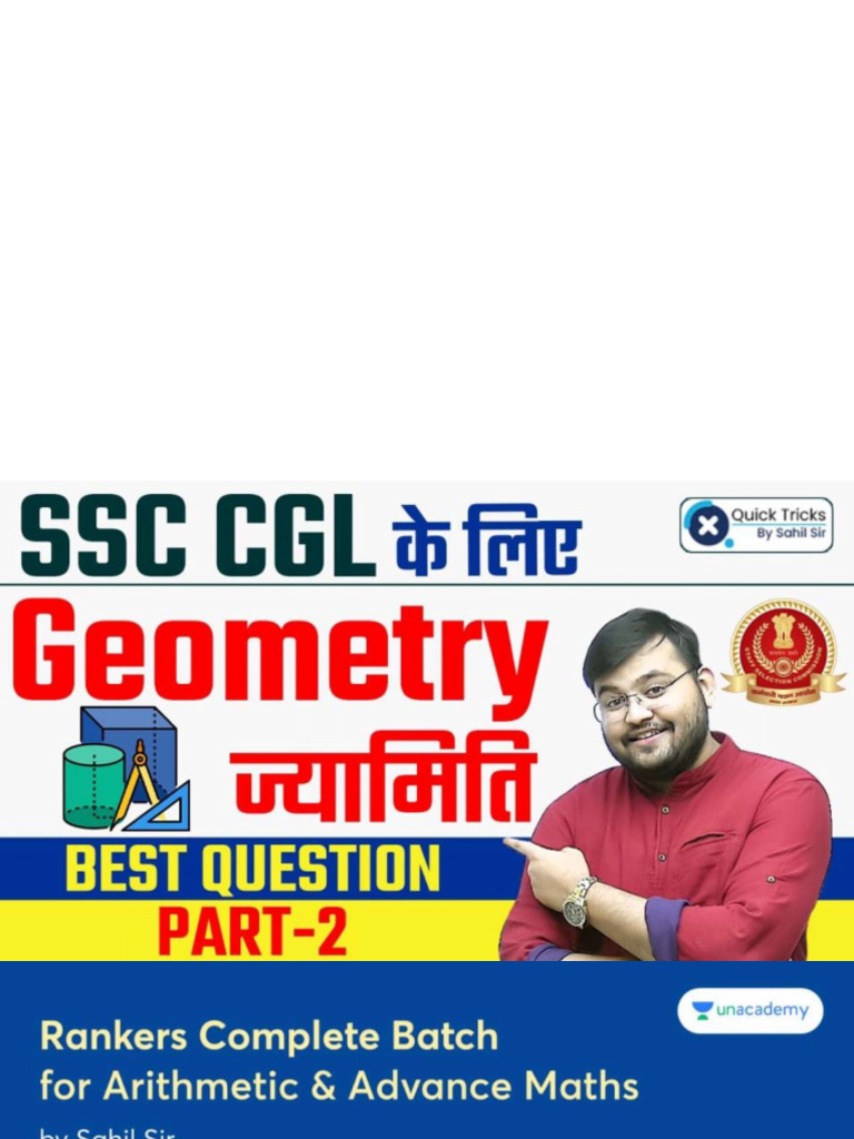 SSC CGL Geometry-2 (Q), Final S - Compressed | PDF