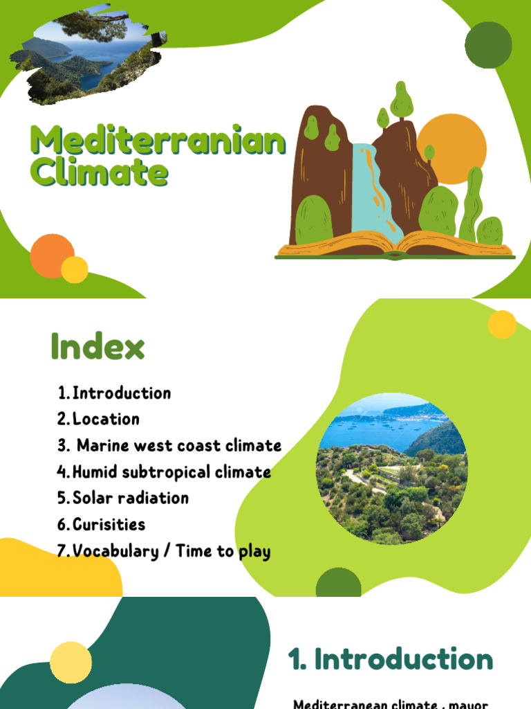 Mediterranian Climate | PDF | Oceanic Climate | Climate