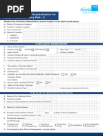 Cashless Claim Form for Generali Insurance | PDF | Hospital | Insurance