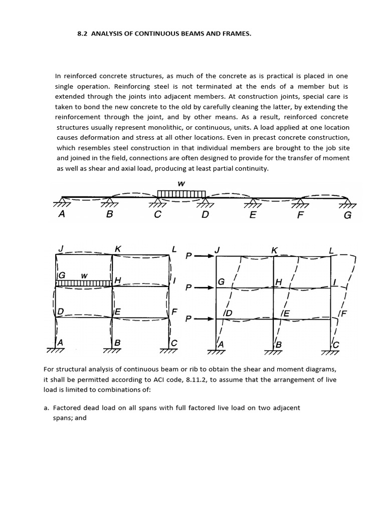 Discontinuous End Analysis in Beams | PDF | Beam (Structure) | Bending