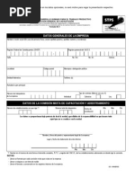 PROGRAMA DE CAPACITACION Y ADIESTRAMIENTO STPS DC-2 Anverso | Business