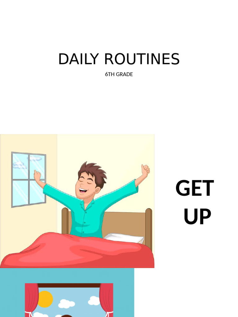 Daily Routines | PDF