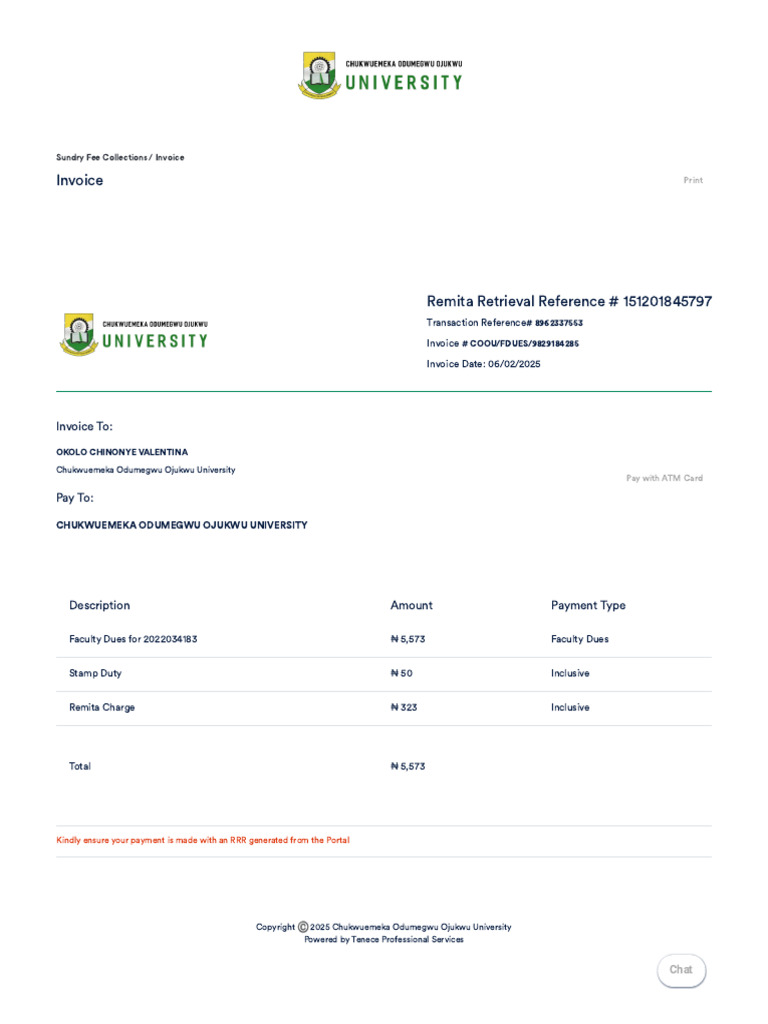 COOU SM Core Portal | PDF