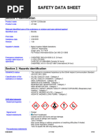 Millionate MR-200 Safety Data Sheet | PDF | Toxicity | Dangerous Goods