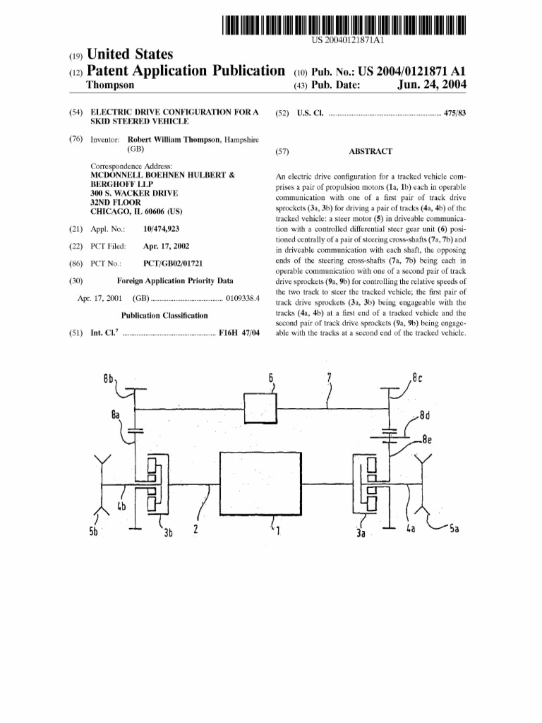 Thomson Patent | PDF | Gear | Axle
