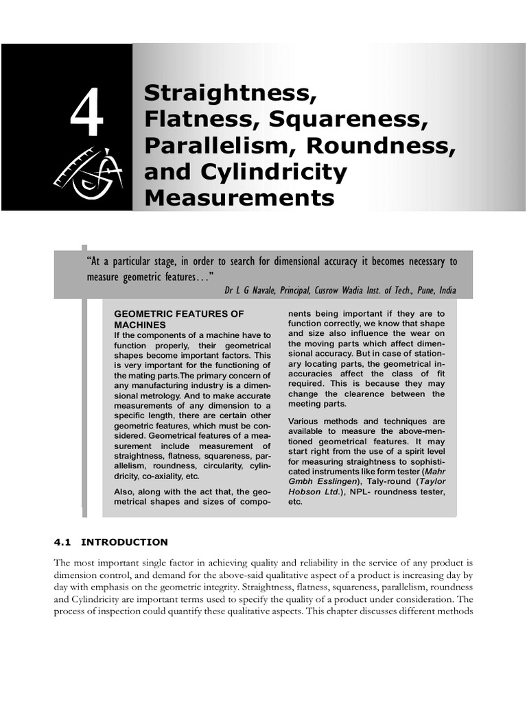 Geometric Measurements in Metrology | PDF | Interferometry | Rotation