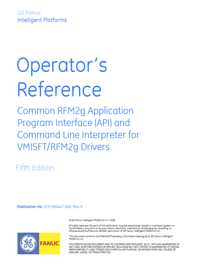 Operator's Reference | PDF | Programming | Computer Program