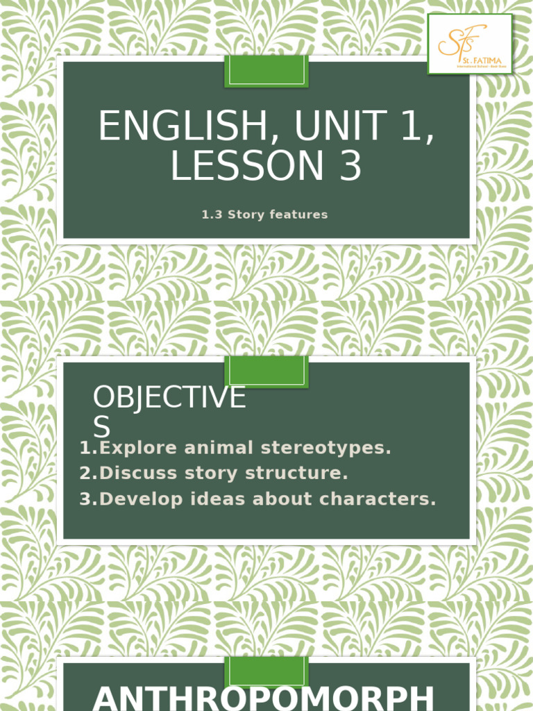 Understanding Animal Stereotypes in Fables | PDF | Anthropomorphism
