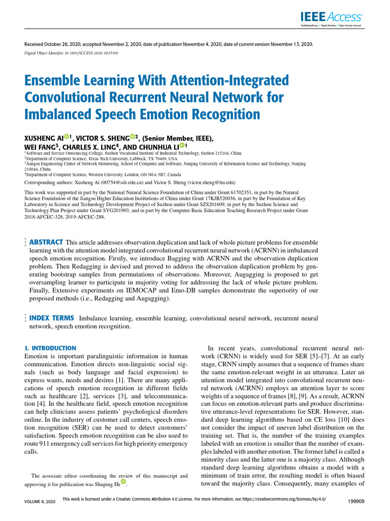 Ensemble Learning With Attention-Integrated Convolutional Recurrent Neural Network For ...