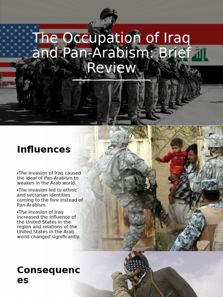 Impact of Iraq War on Pan-Arabism | PDF