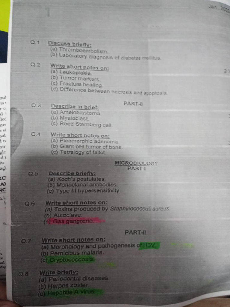 Patho + Microbiology | PDF