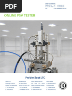 Trevi Testing for Safety Valves | PDF | Valve | Leak