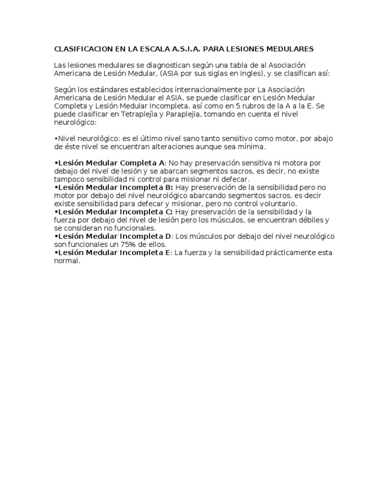 Escala Asia | PDF | Salud y bienestar | Ciencia y matemáticas