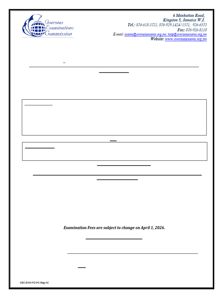 Acca Cbe Application Form 2025 2026 2 | PDF | Personal Finance ...