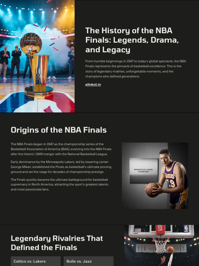 NBA Finals History: Legends and Legacy | PDF | Nba Finals | Los Angeles ...